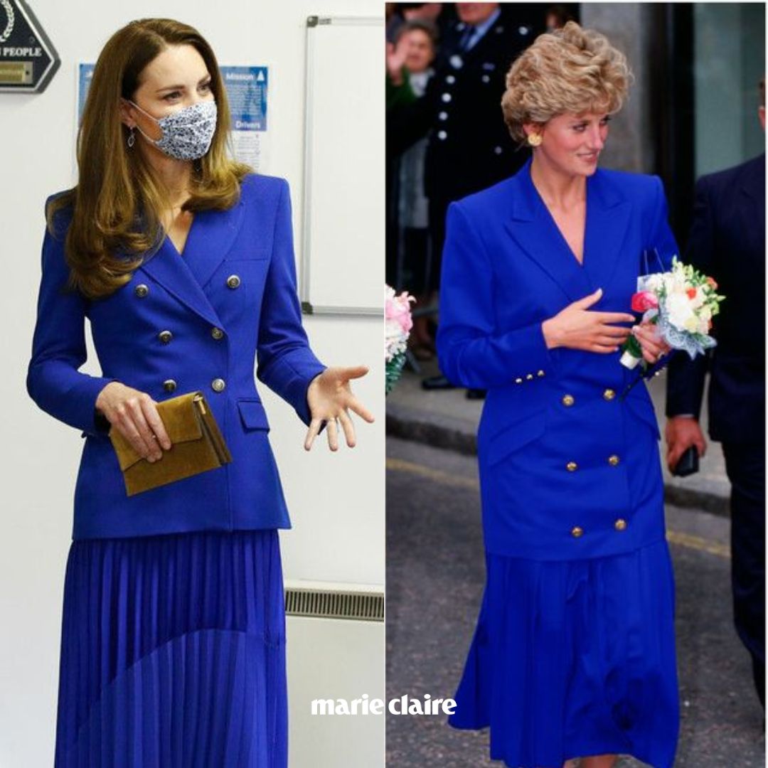 7 ocasiones en las que Kate Middleton rindió homenaje a Lady Di - Marie ...