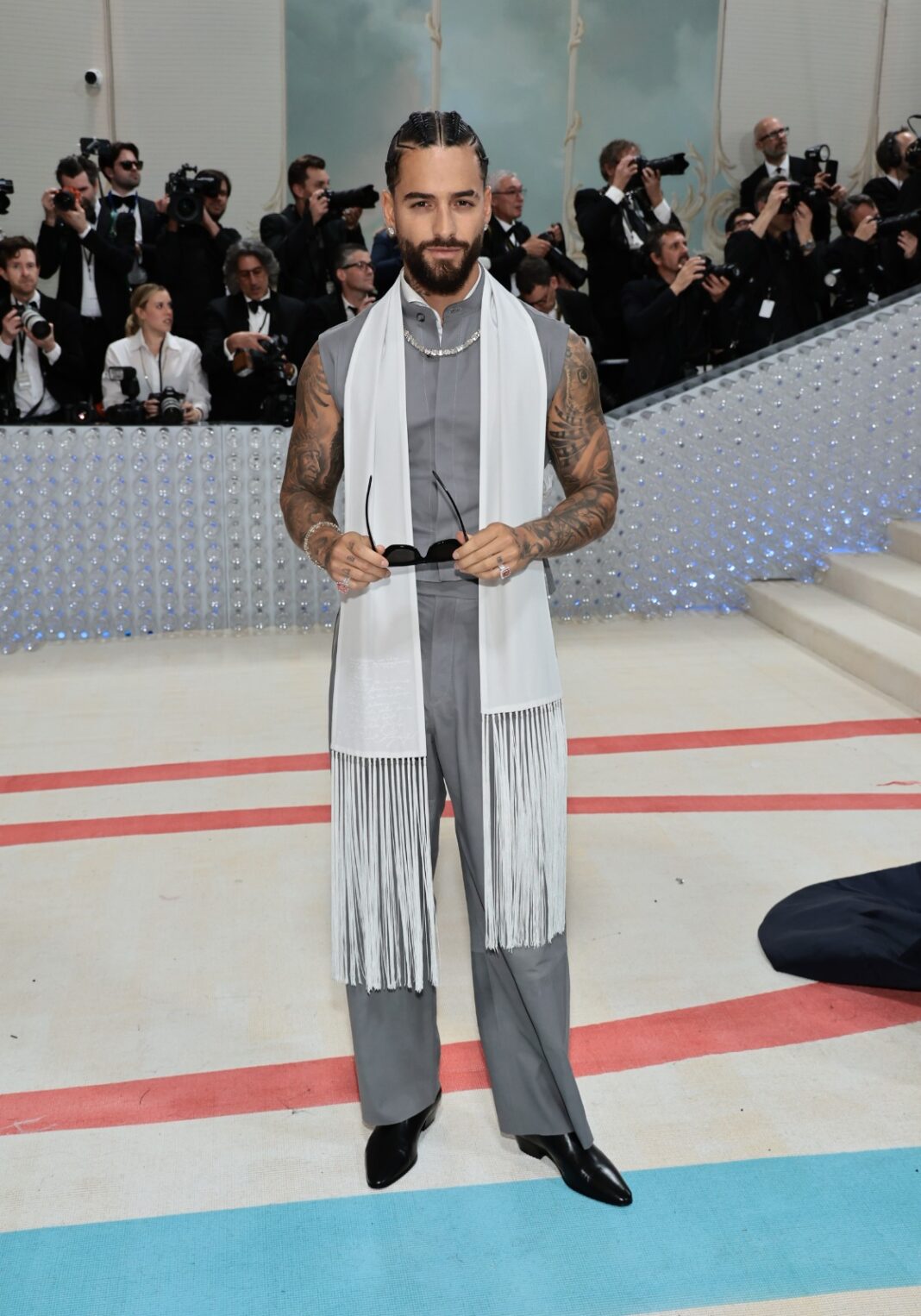 MET Gala 2023: Maluma lució como verdadero BOSS en la alfombra roja ...