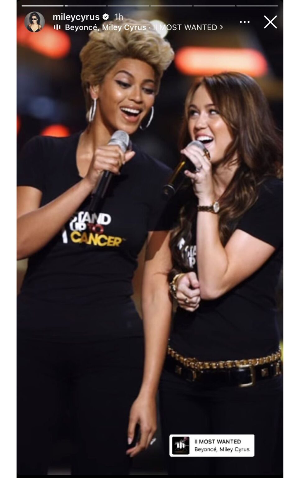 Miley Cyrus y Beyoncé se unen en una colaboración romántica en "II Most ...