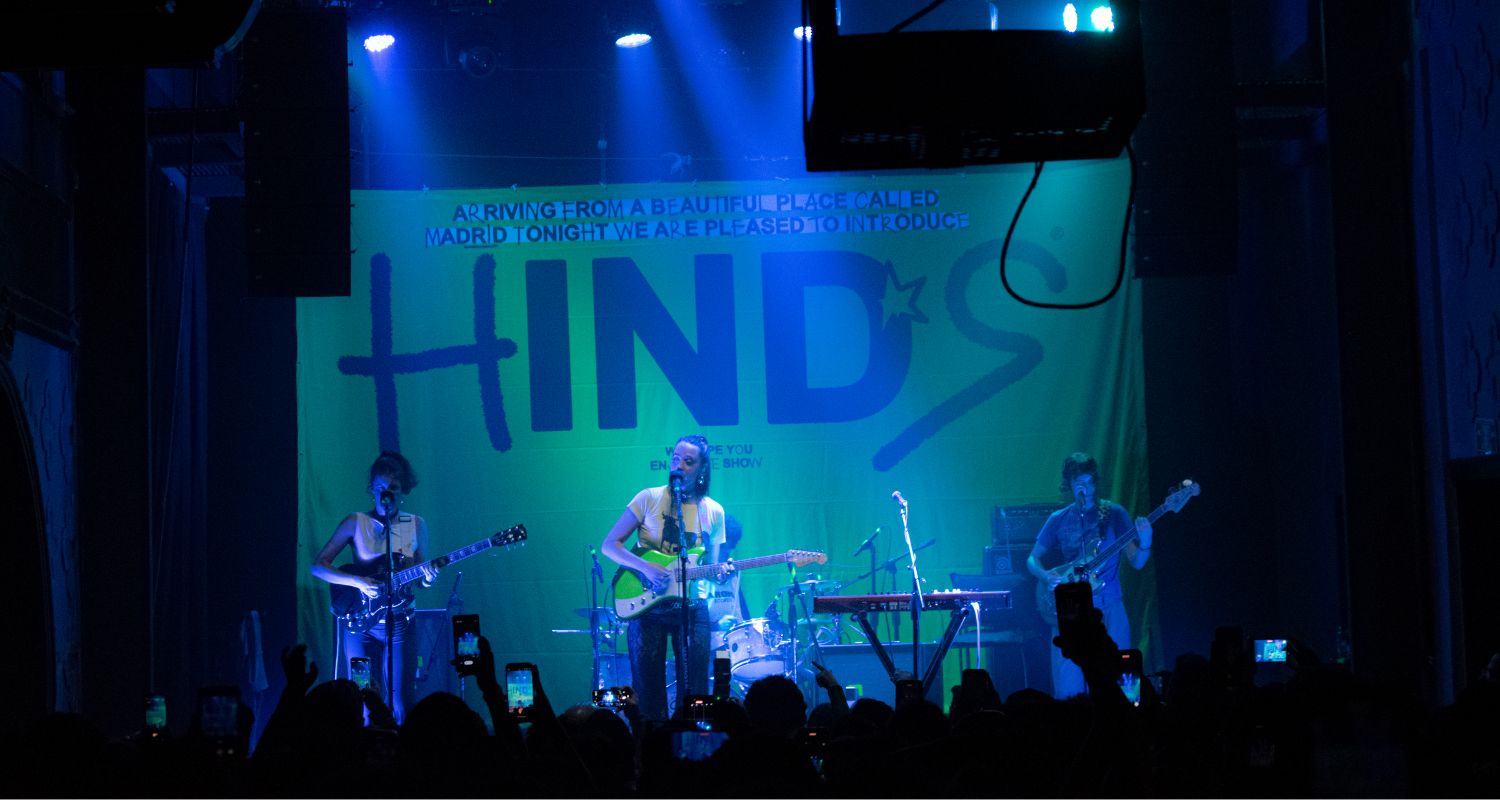 ¿Cómo fue el concierto de Hinds en CDMX?