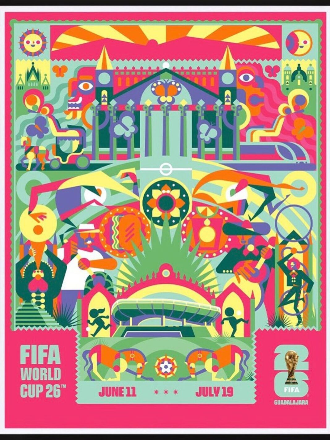 Póster De La Cdmx Para El Mundial 2026 Significado Y Elementos