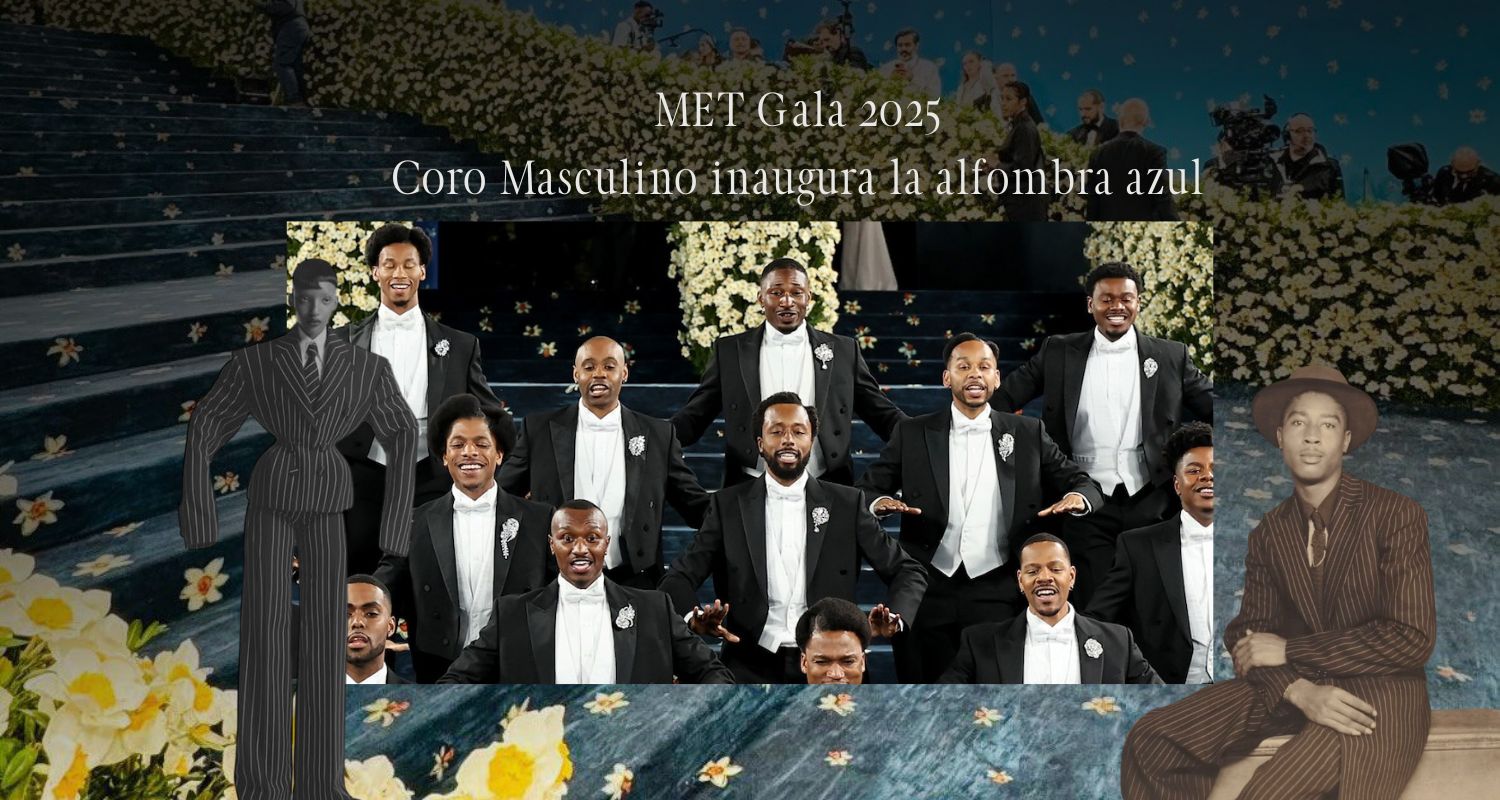 Coro Masculino abre la alfombra azul de la MET Gala 2025