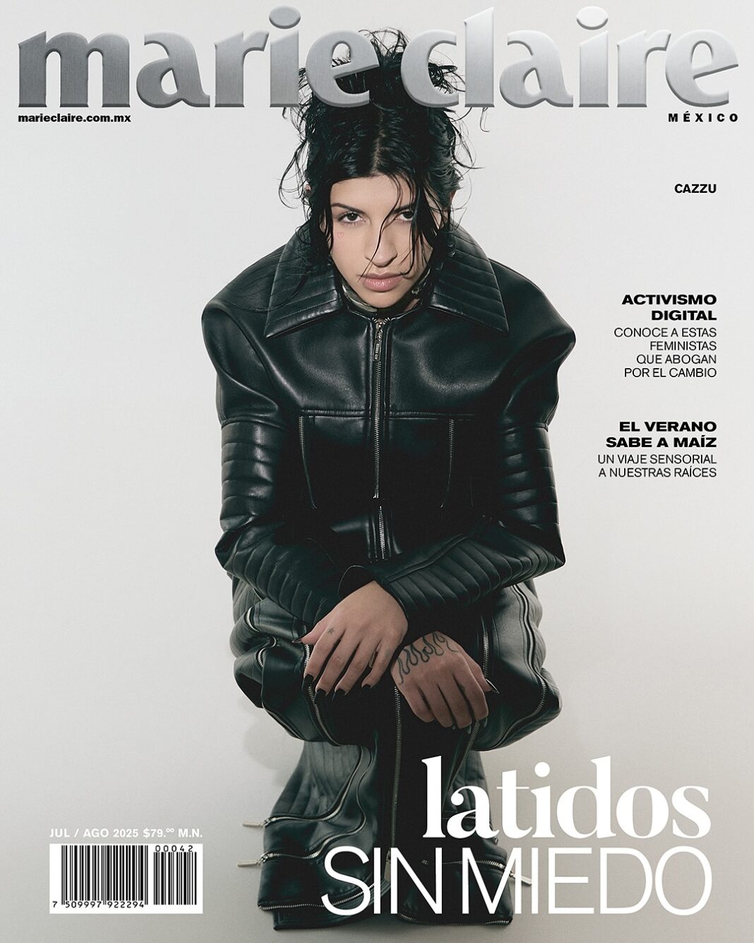 Cazzu en Marie Claire México: Historia, música y maternidad