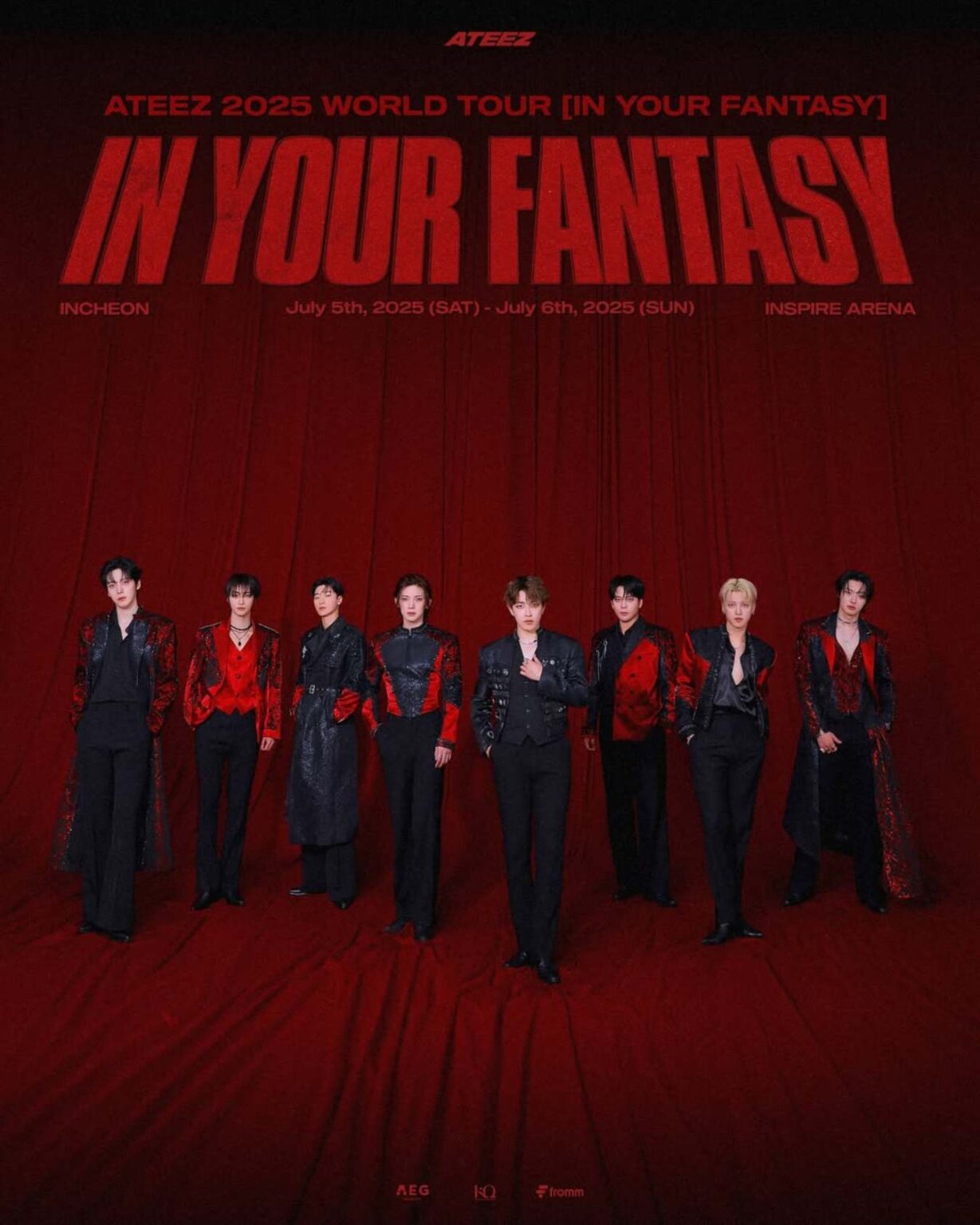 ATEEZ en México 2025: fechas, boletos y precios del concierto