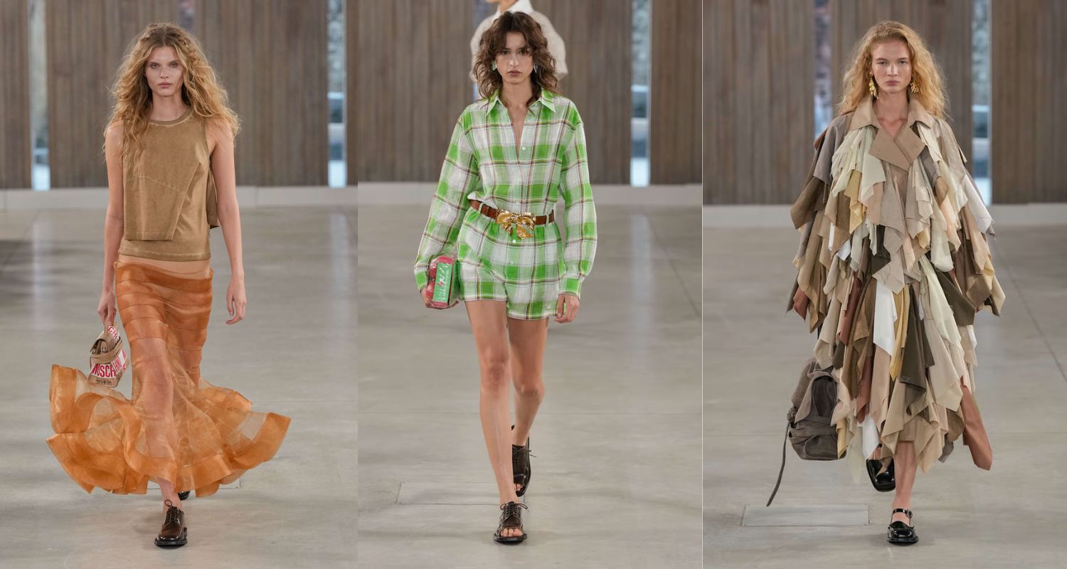 Moschino SS26: La colección que transforma lo cotidiano en lujo