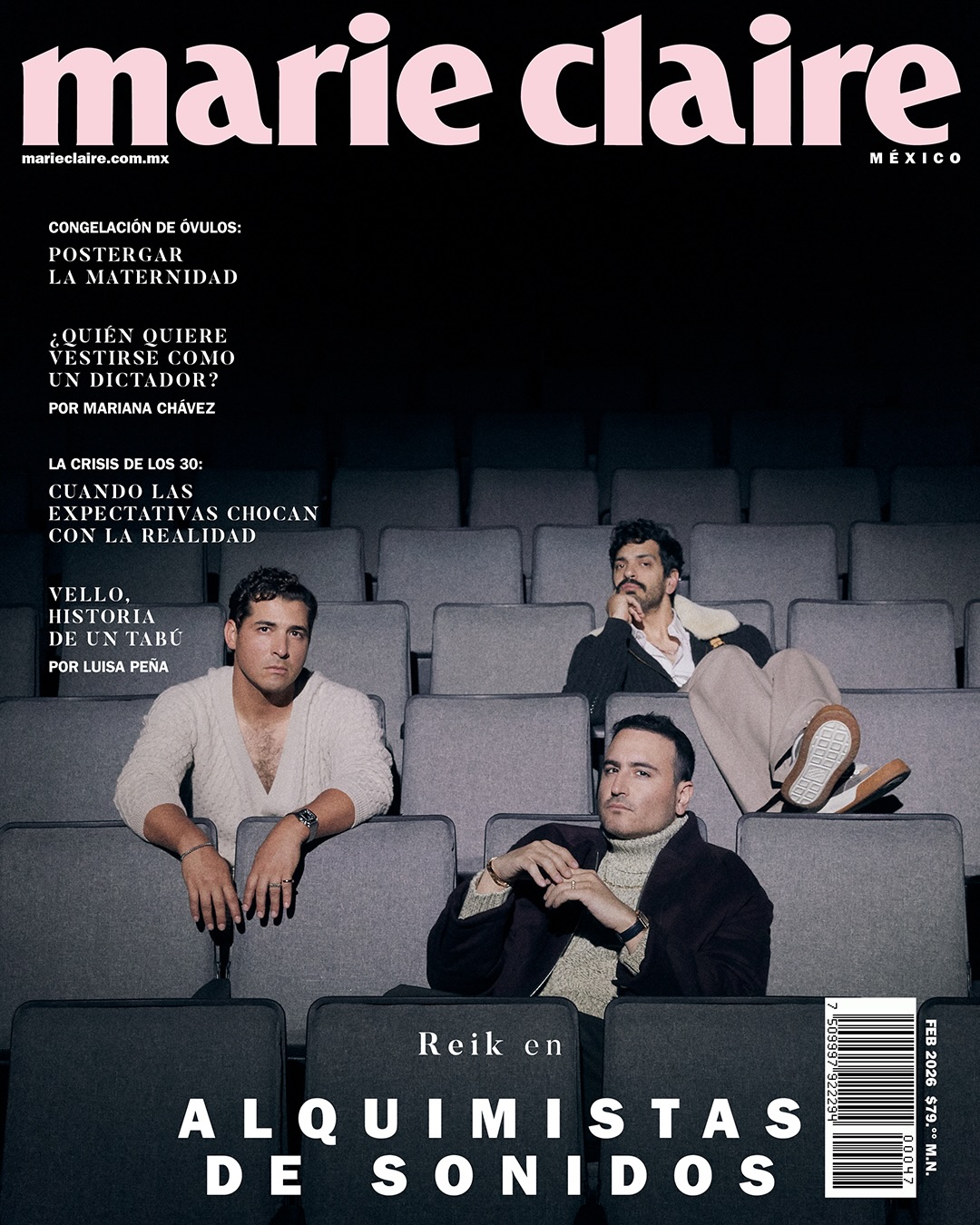 Reik en portada de Marie Claire México